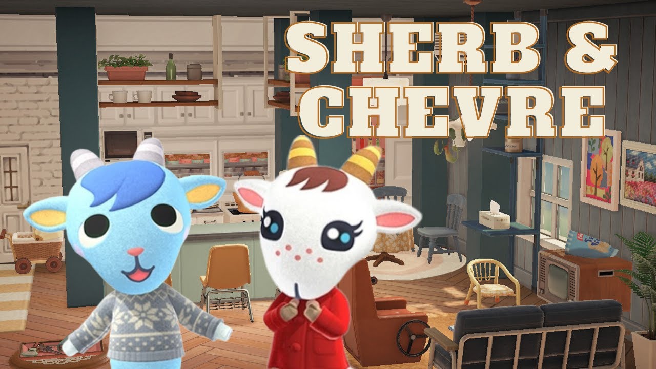 Sherb and Chevre kidcore home HHP | Animal Crossing New Horizons SPEED ...