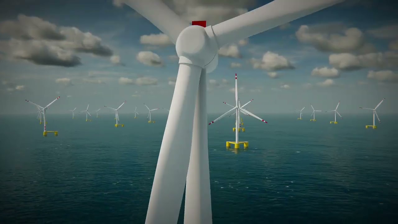 Technip Energies - Floating Offshore Wind INO15™ technology - YouTube