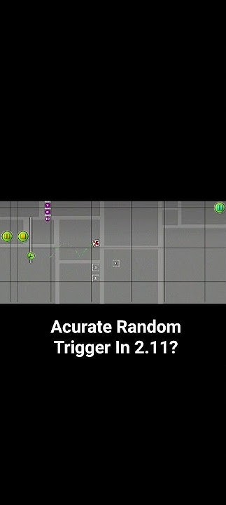 Acurate Random Trigger In 2.11? #gaming #random #gd #shorts #short #geometrydash #geometry #dash ...