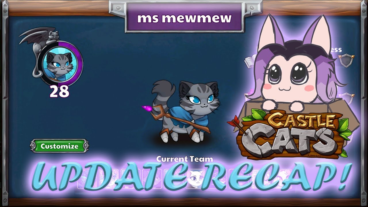 Castle Cats : V 1.5 UPDATE Recap and Reaction! - YouTube