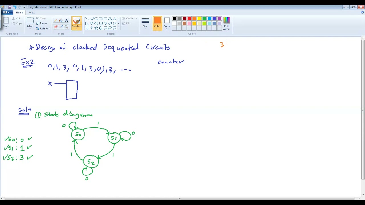 CPE231-Ch5-Part7 (Design-Example2)-Synchronous Sequential Logic-Digital Logic Design - YouTube