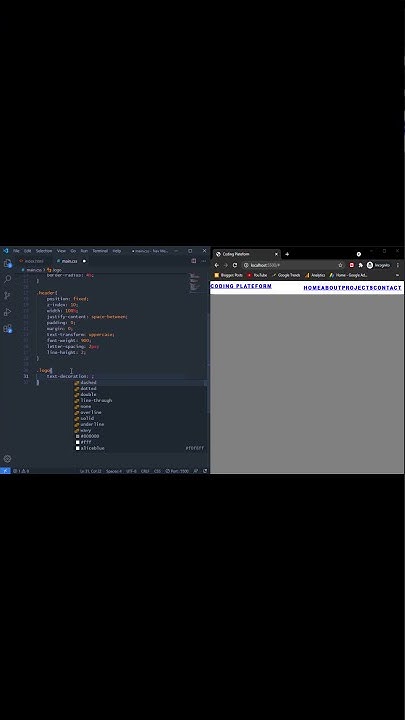 Navigation Menu Using HTML and CSS3 | #Shorts #Button #Hovereffect ...