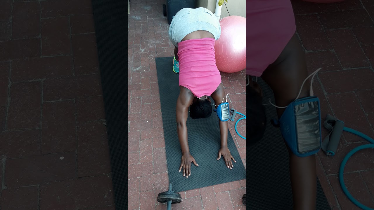 Sharon - home exercise - stretching - YouTube