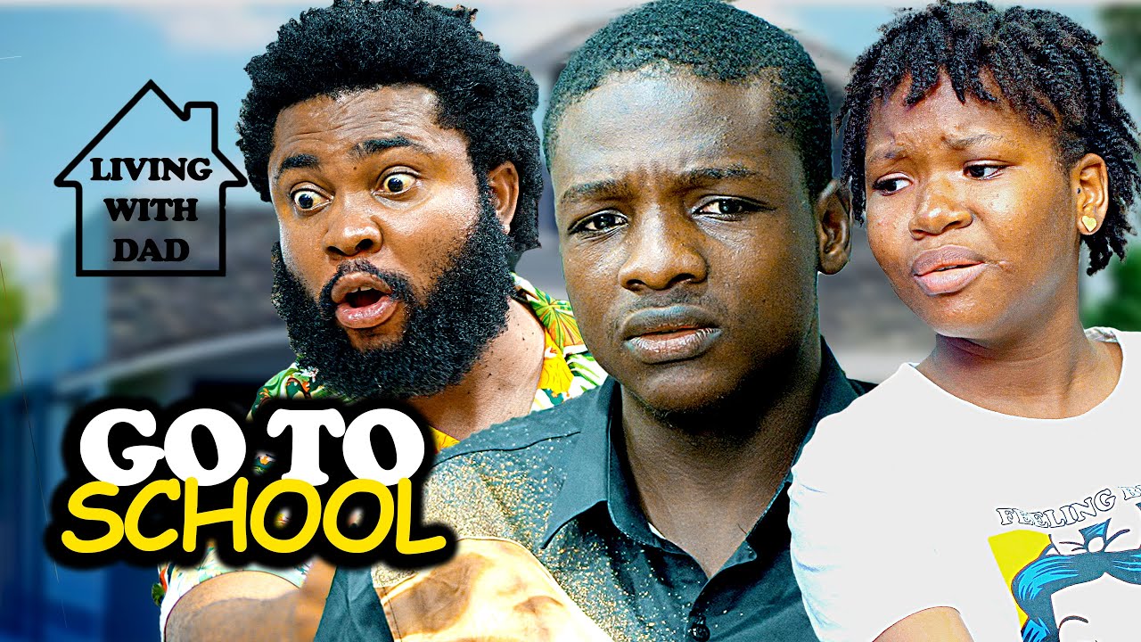 GO TO SCHOOL | LIVING WITH DAD | Mark Angel Comedy - YouTube