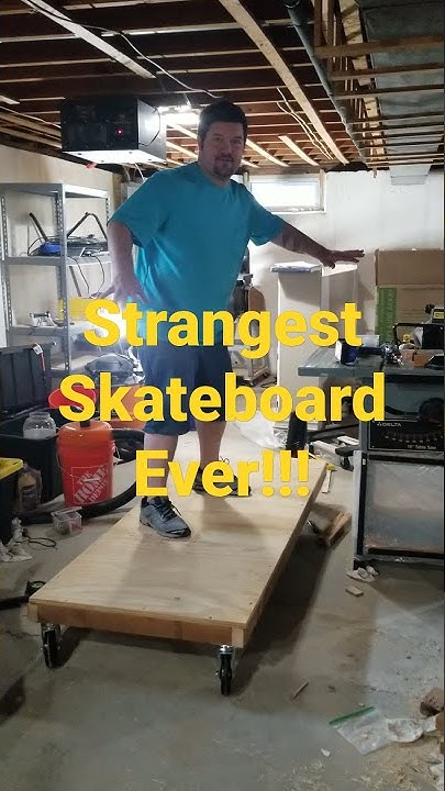 Strangest Skateboard Ever!!! - YouTube