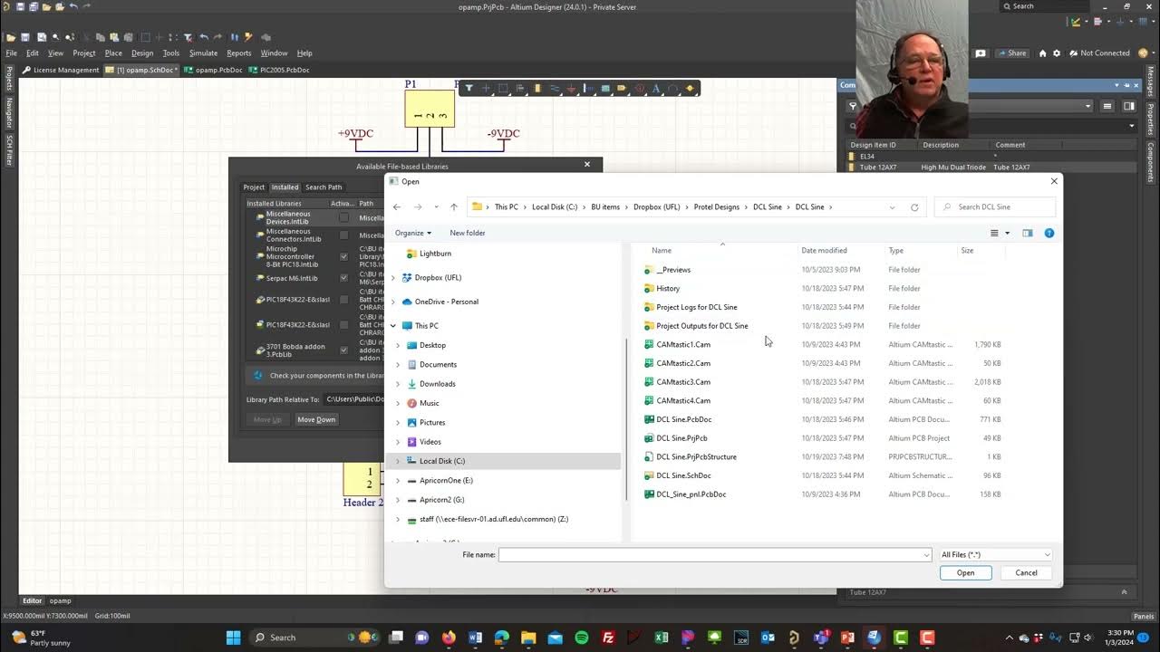 4 Altium Designer 23 Adding Libraries - YouTube