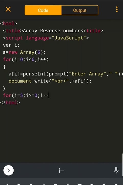02 Javascript Array Reverse Programming Js Program Teachtechno Shorts Coding Shorts