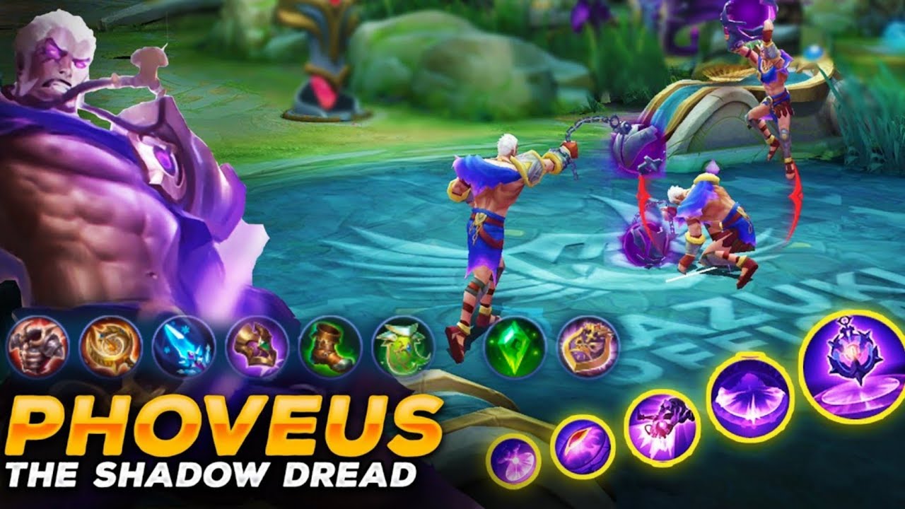 PHOVEUS RANKED GAMEPLAY AND BUILD ITEM - YouTube