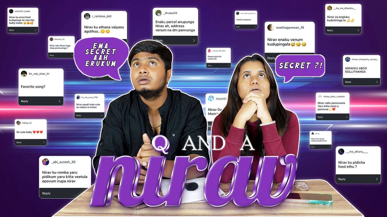 Nirav ku Thangachi paapa va?😍👀 - Question about Nirav ️ Part 1💯 - YouTube