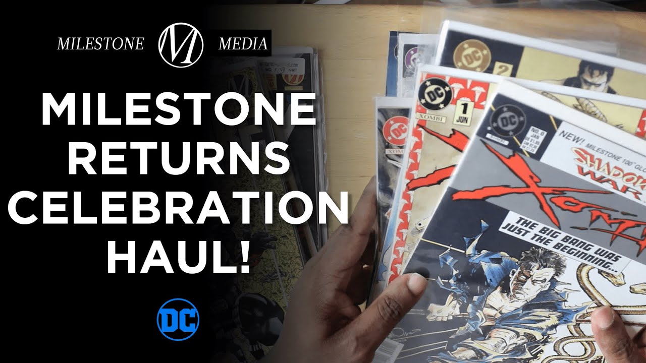 An EPIC MILESTONE COMICS Haul | New STATIC Creative Team! | Milestone ...