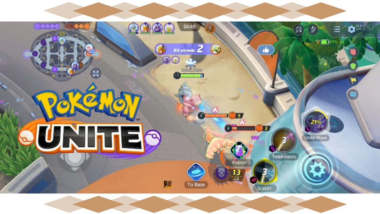 Pokemon Unite Gameplay - YouTube