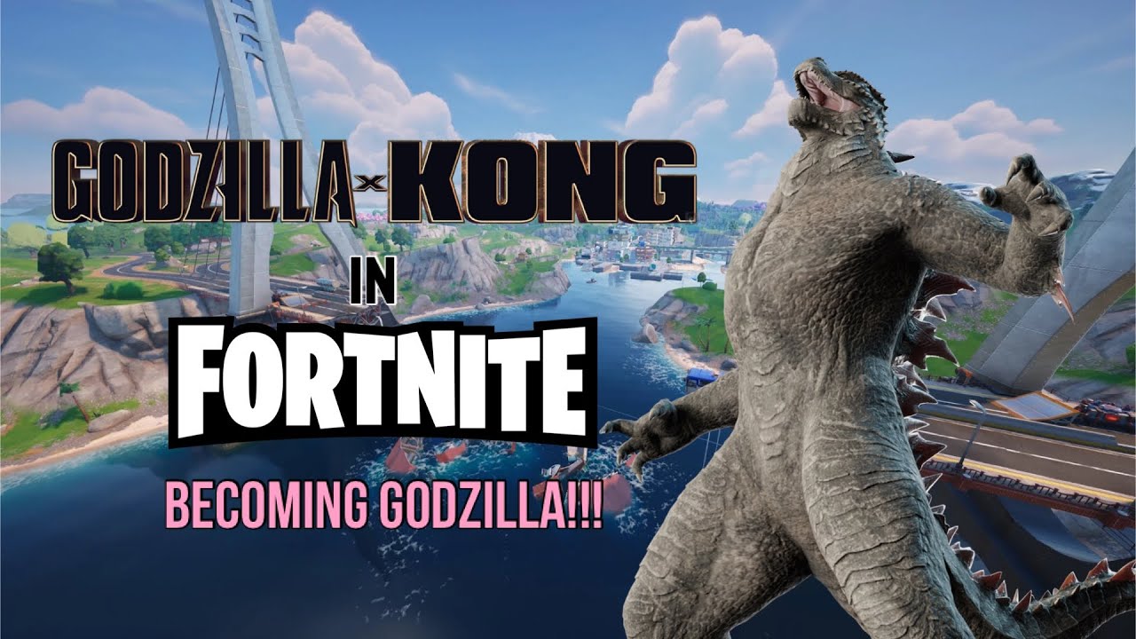 Becoming GODZILLA In FORTNITE! | New Update! - YouTube
