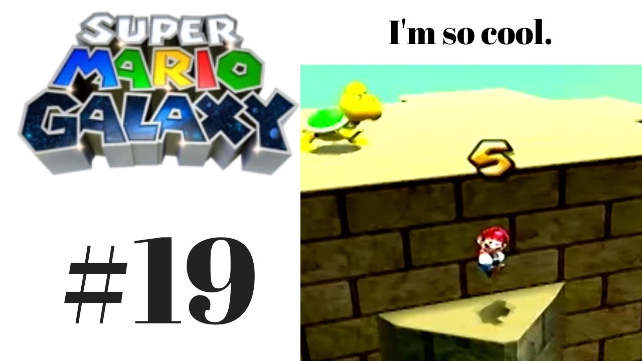 Super Mario Galaxy Part 19 - Boring Desert Levels - YouTube