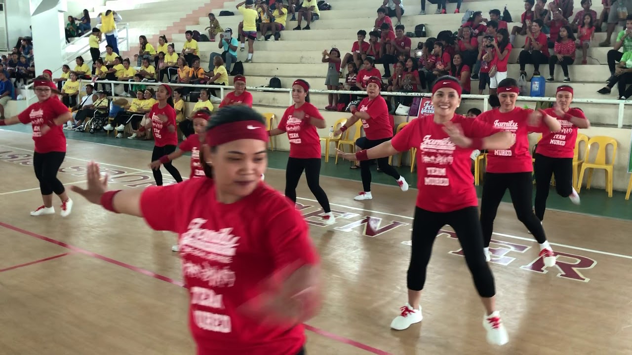 ZUMBA DANCE CONTEST/TEAM MURED/FAMILY OLYMPICS 2019/JIL VILLASIS - YouTube