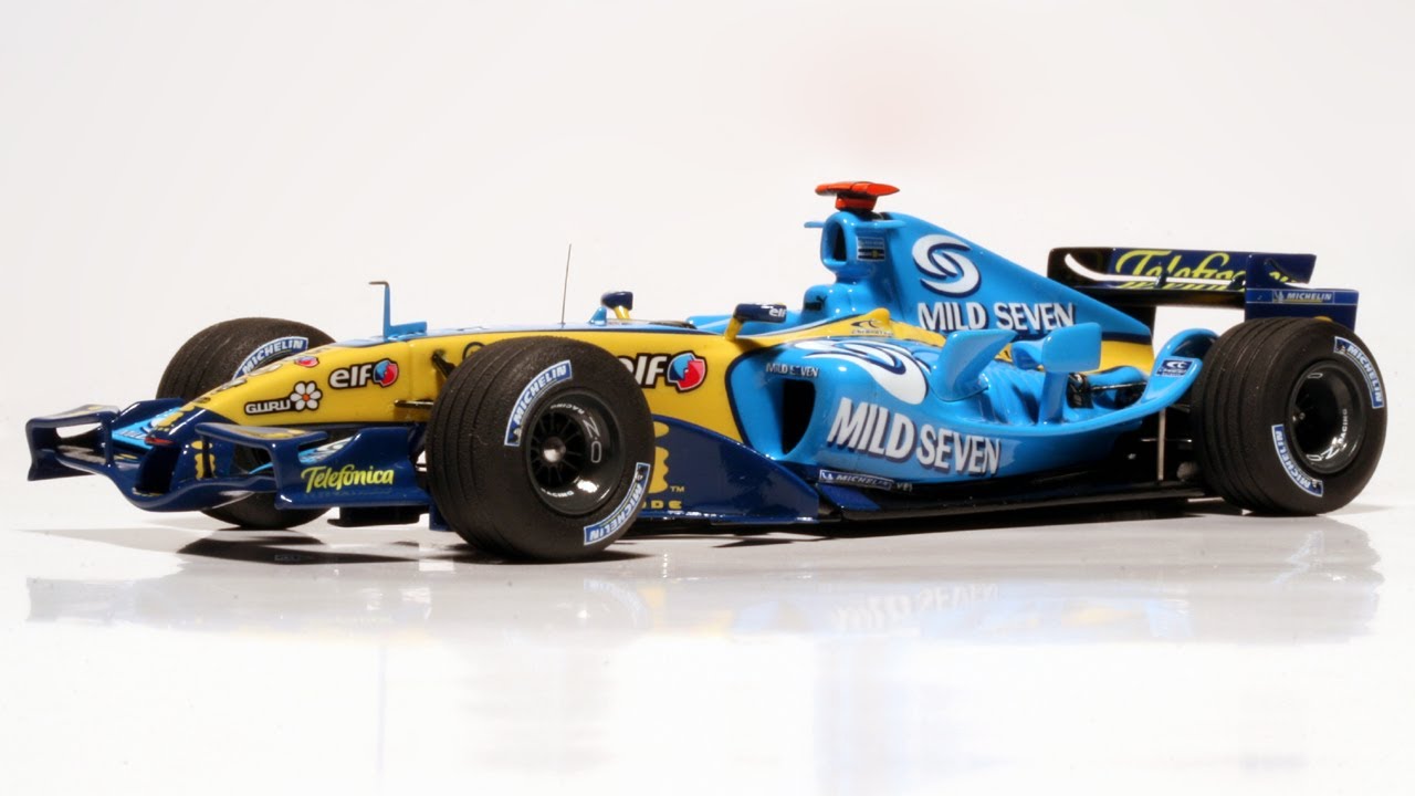 Building the 1:43 Tameo Kits Renault R25 - YouTube