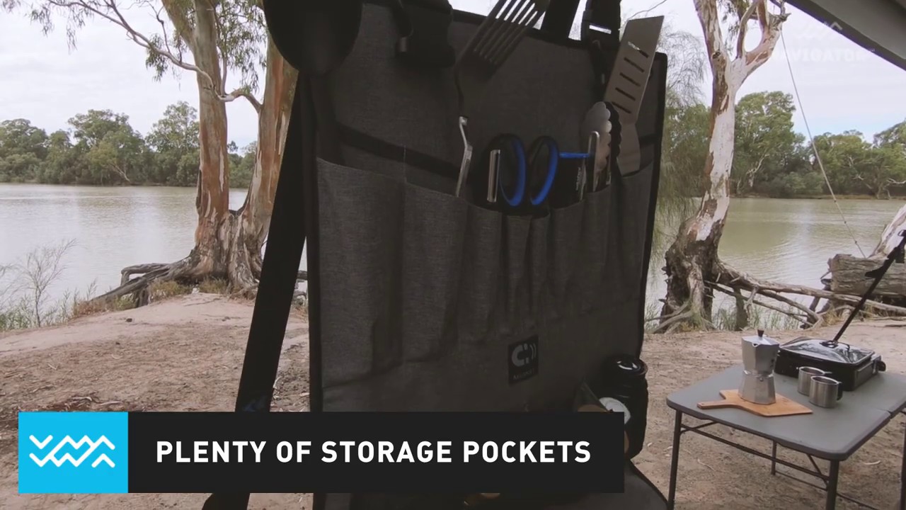 NAVIGATOR KITCHEN BUDDY - Plenty of Storage Pockets - YouTube