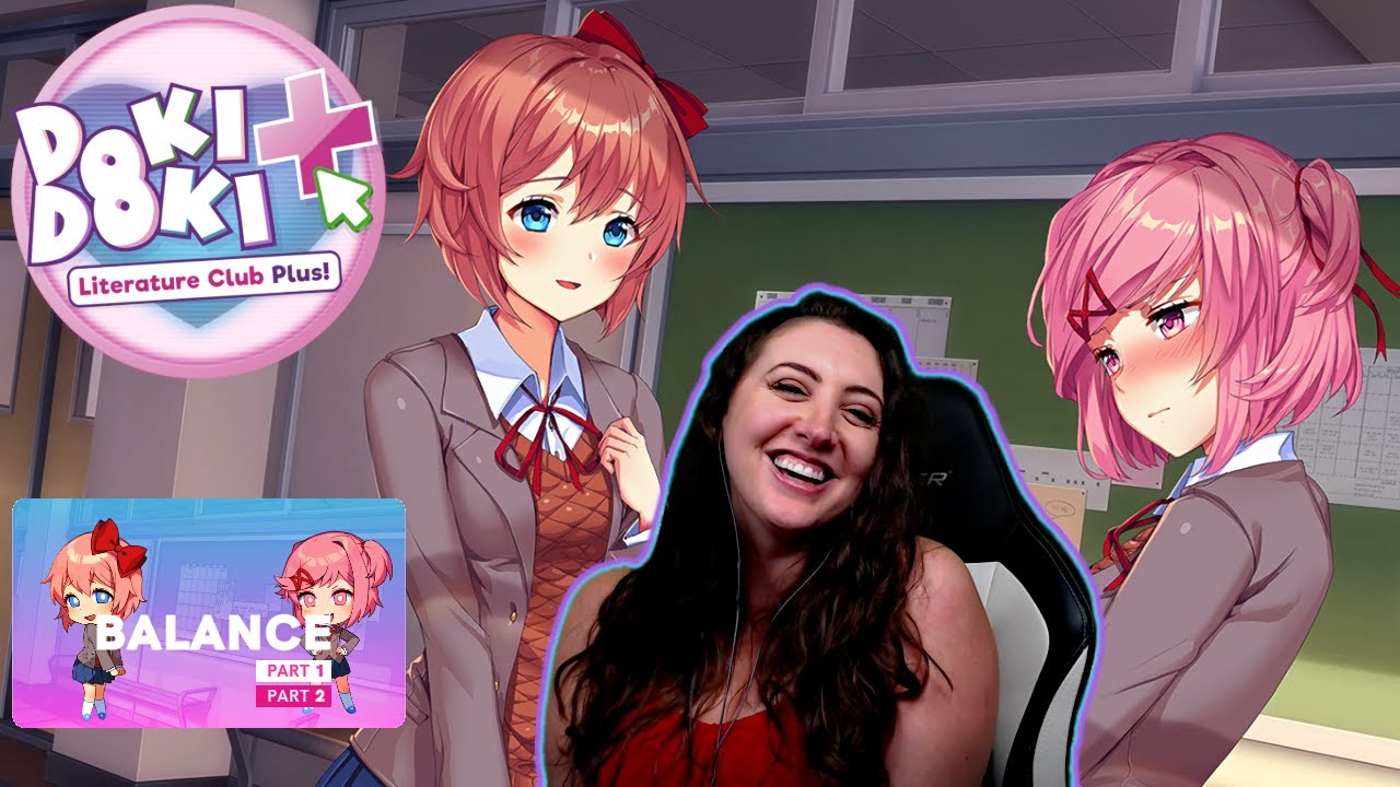 DOKI DOKI LITERATURE CLUB PLUS! | BALANCE SIDE STORY | PARTS 1 & 2 ...