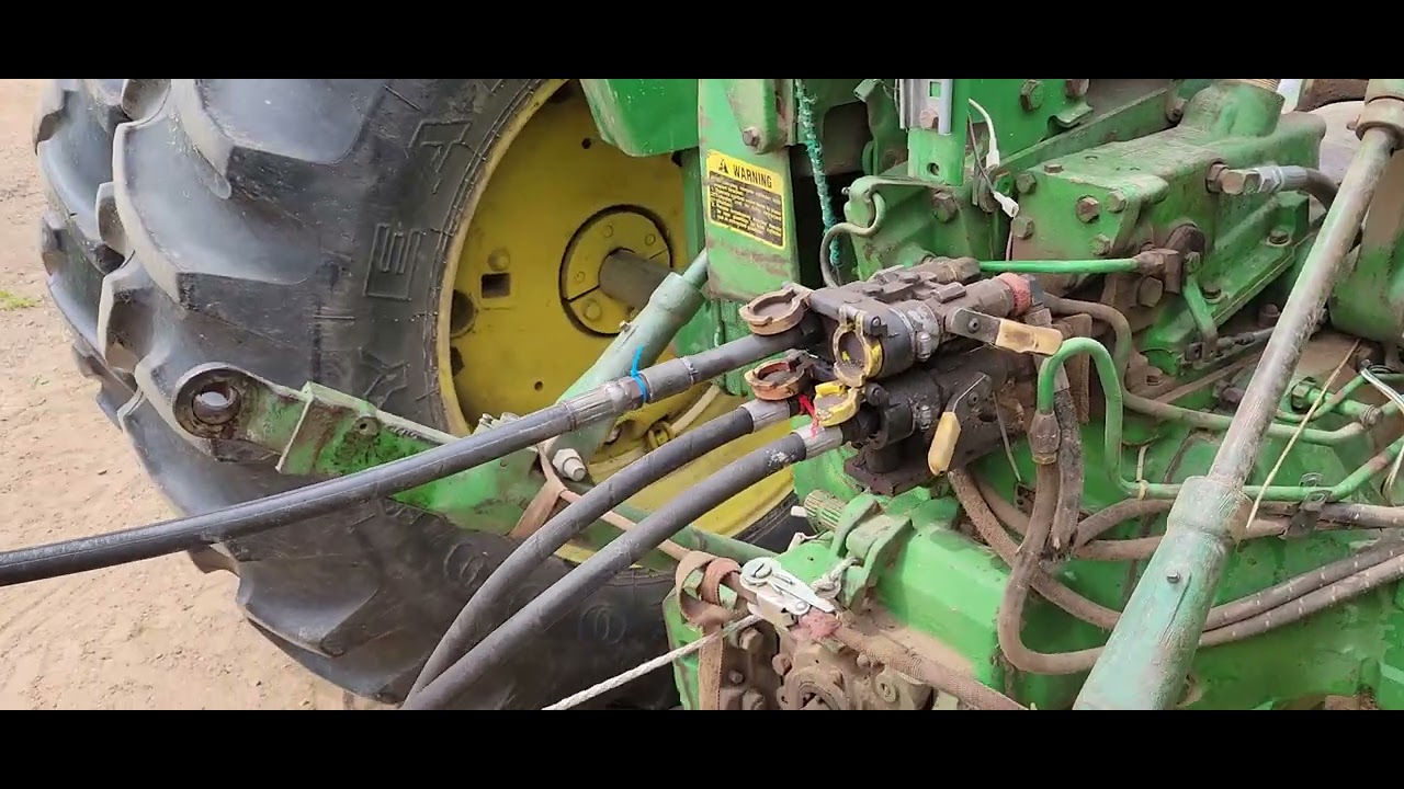 Setting trailer plow line of draft - YouTube