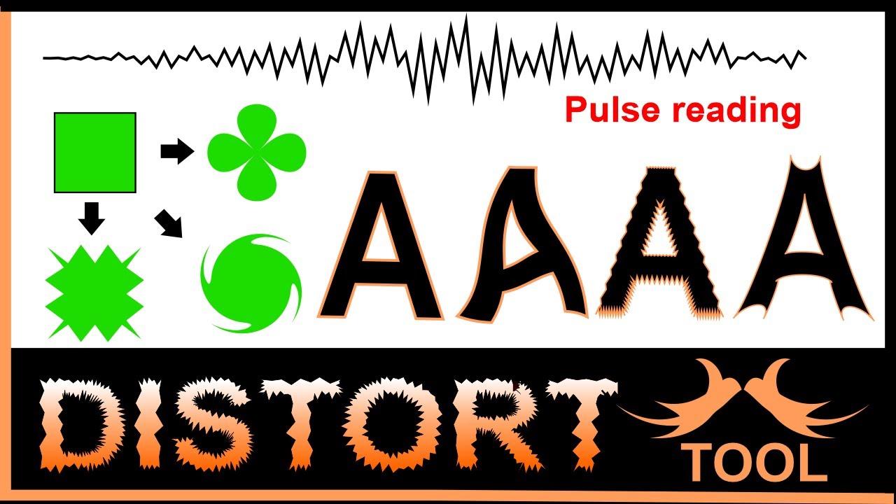 Distort tool | How to distort shape and make perfect design in ...