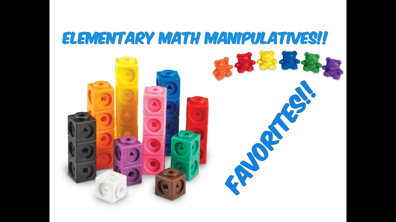 Our Favorite Homeschooling Math Manipulatives For K-5 - YouTube