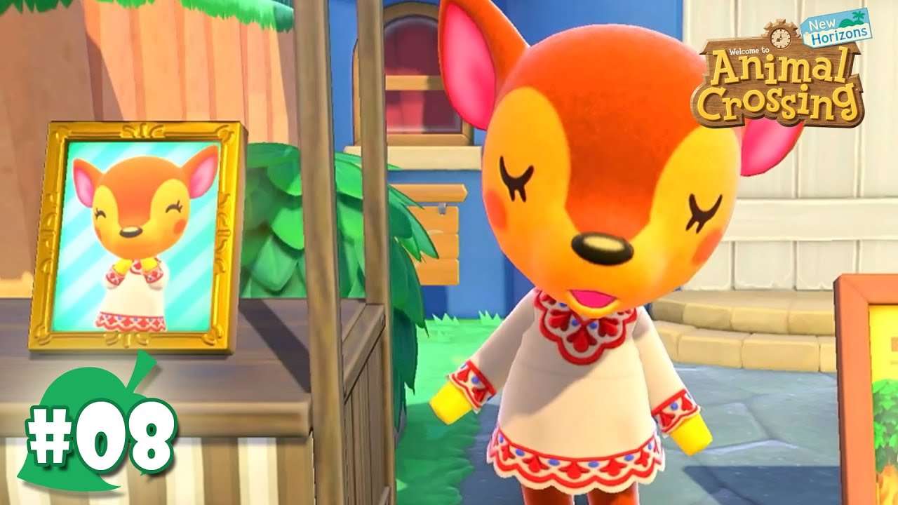 Fauna singing her favorite songs | Animal Crossing: New Horizons #08 ...