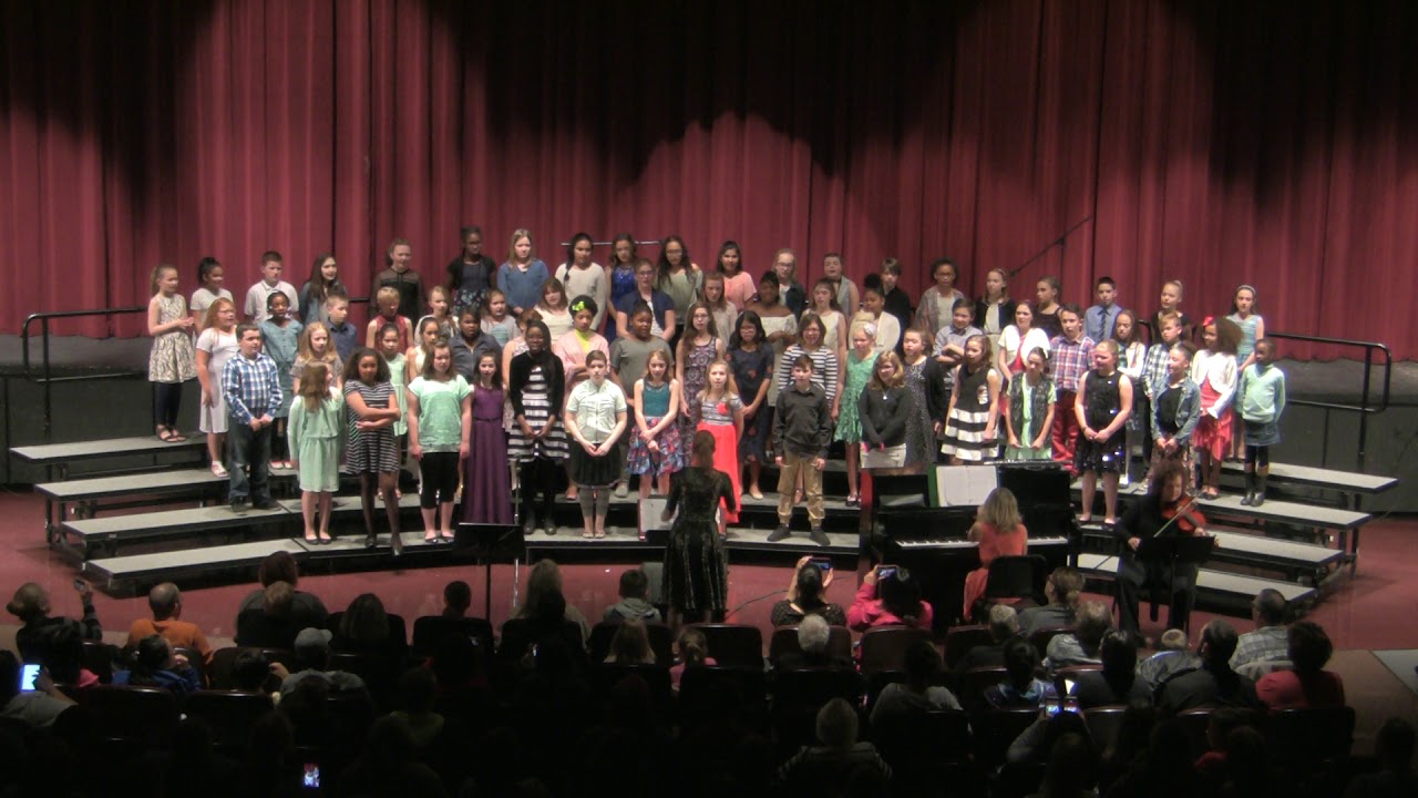 Starlight Starbright 5th Grade Chorus Intermediate Spring Concert - YouTube