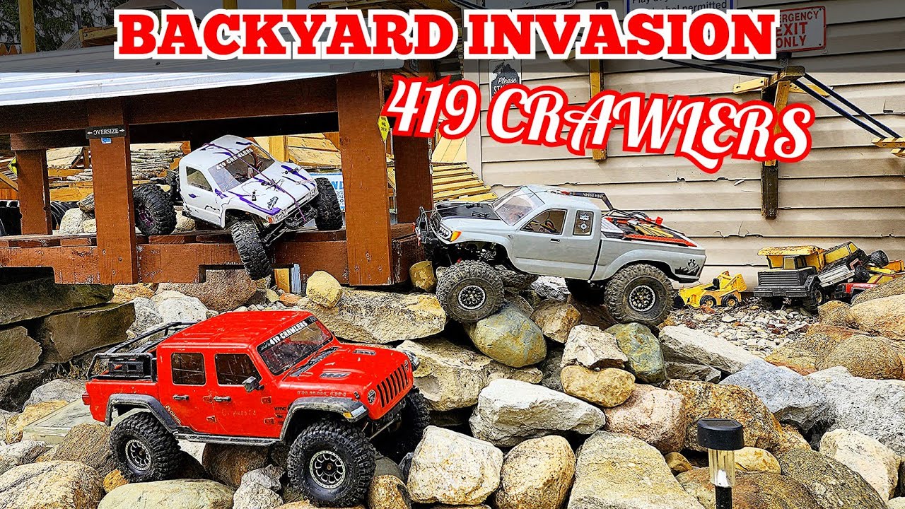 Back Yard Crawler Course with The 419 Ctawlers - YouTube