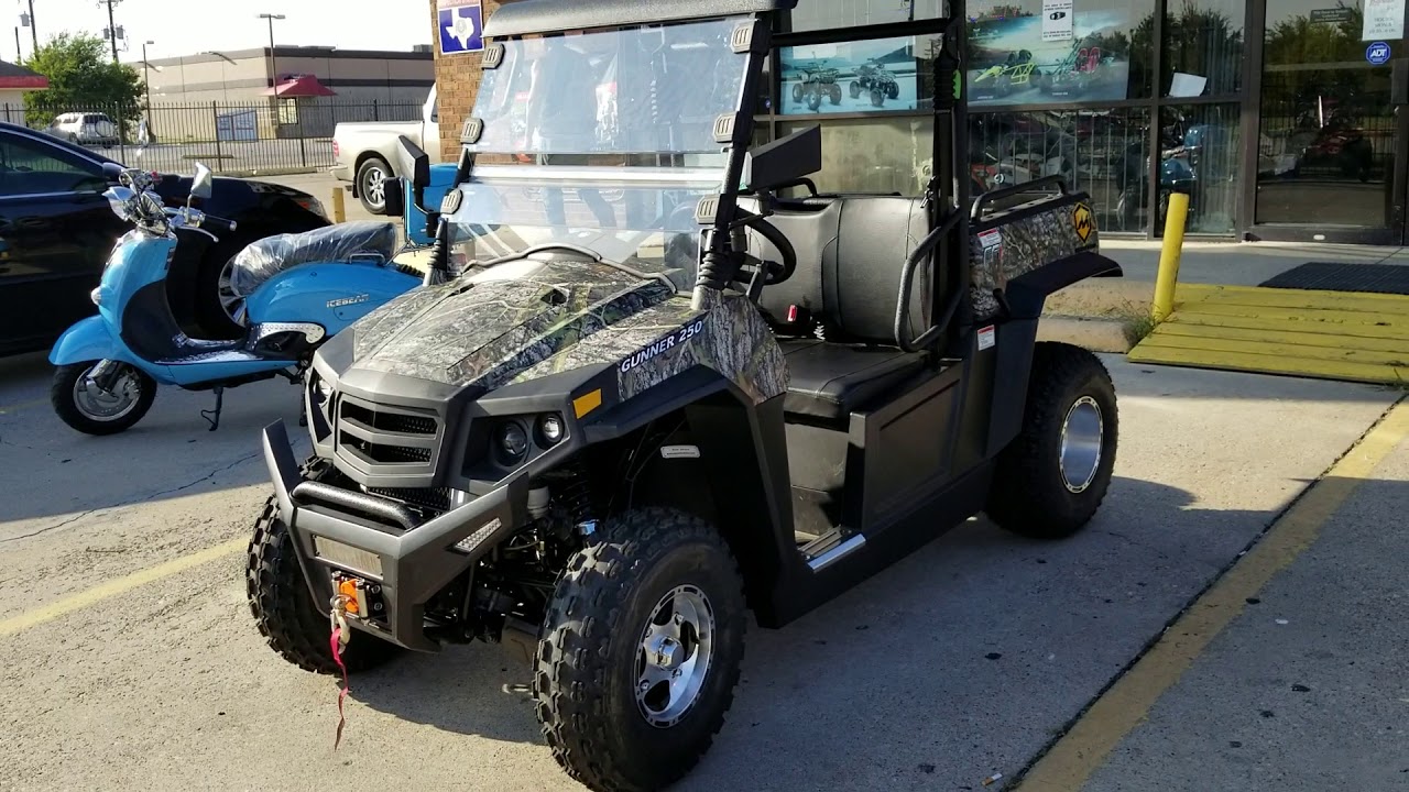 Gunner 250cc utv side by side by Massimo test drive | review and ...