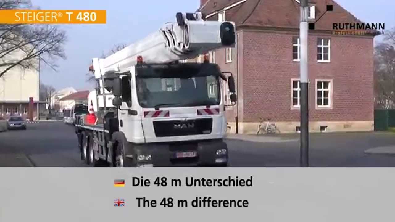 RUTHMANN STEIGER ® T 480 - Height performance - YouTube