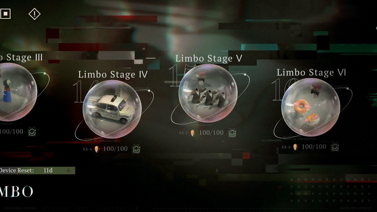 All Limbo Stages I - VI | Reverse 1999: Limbo January 2025 Second Phase ...