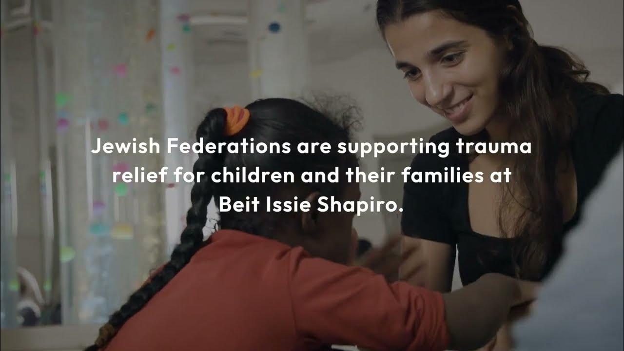 Trauma relief for children and their families at Beit Issie Shapiro during the Swords of Iron ...