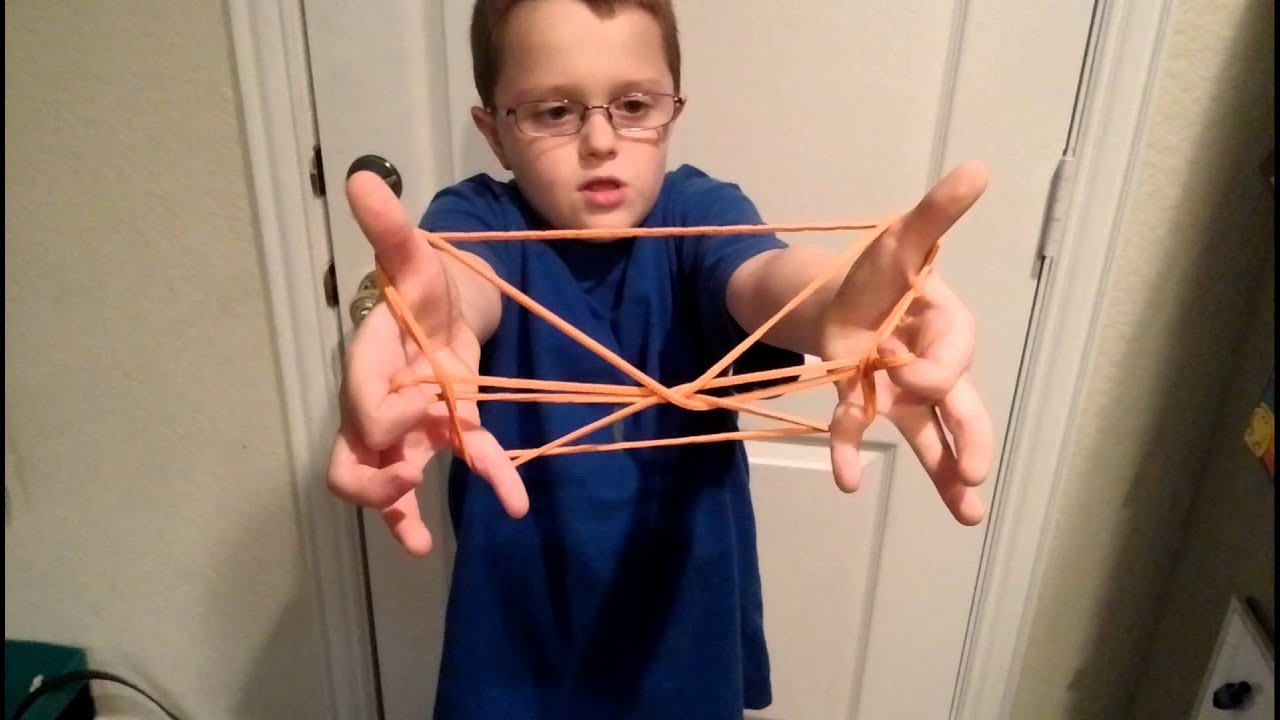 The Big X string figure: step by step - YouTube