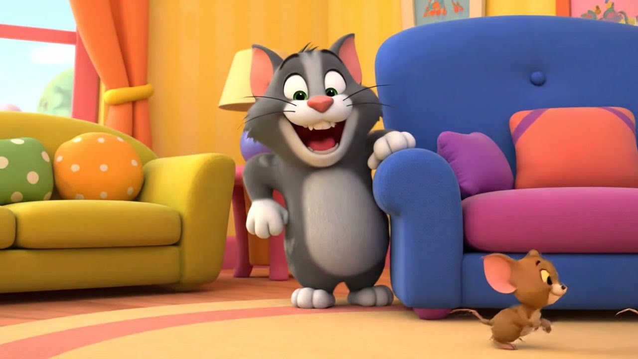 Tom y Jerry persiguieron un desfile de ratones | Canción Divertida para ...