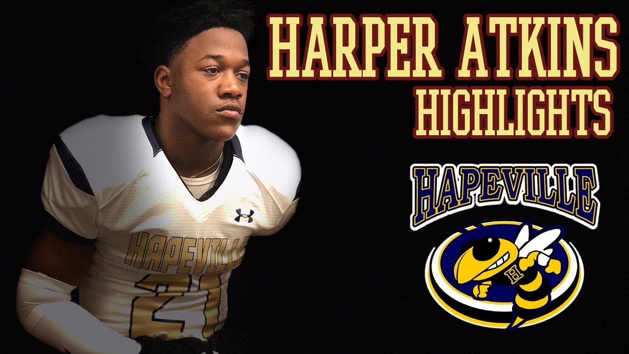 THIS GUY IS A MONSTER!! Harper Atkins Football Highlights - Hapeville ...