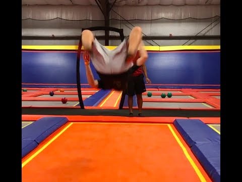 Landing my first backflip!!! - YouTube