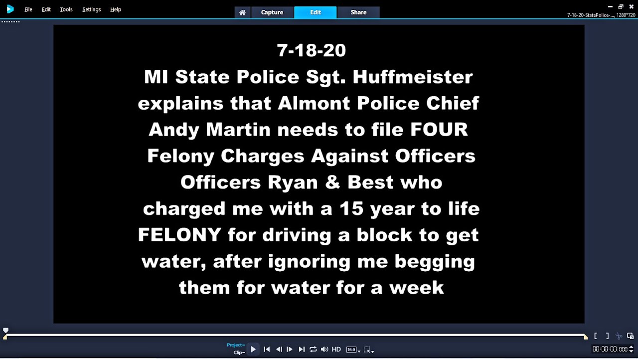 ALMONT POLICE CHIEF ANDY MARTIN, MI STATE POLICE SGT. SAYS DO THIS TO ...