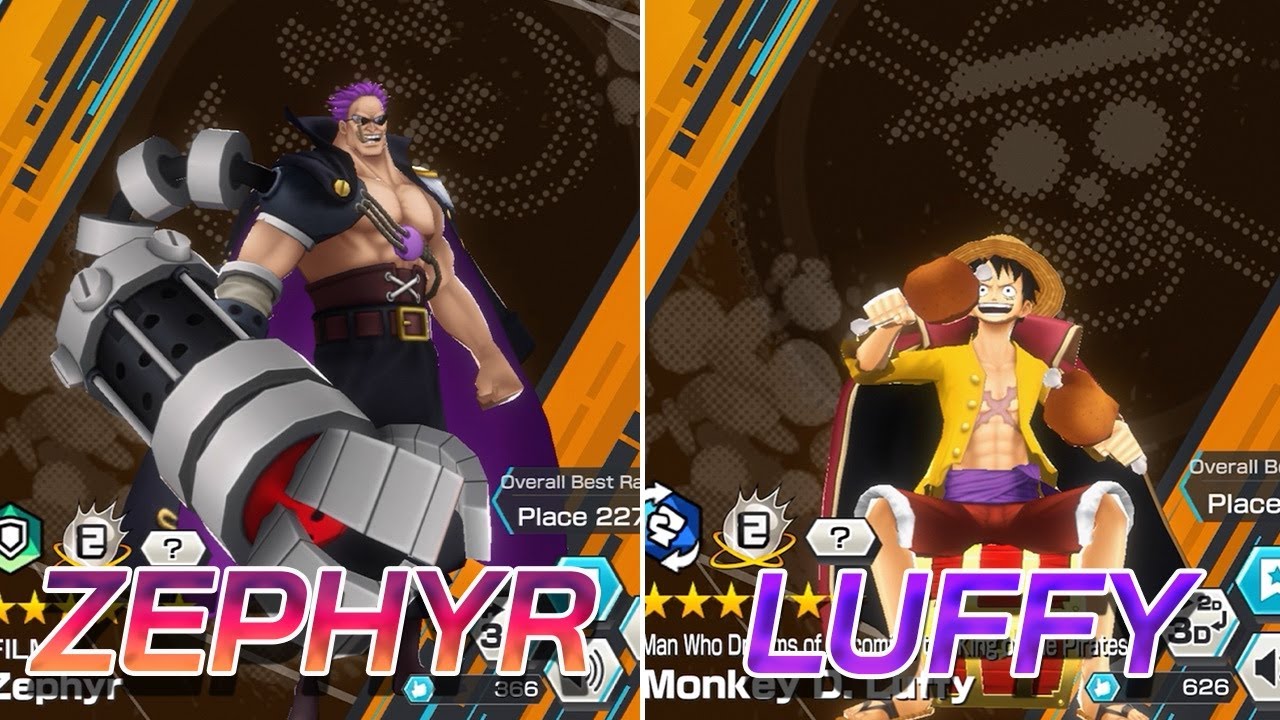 EX LUFFY/EX ZEPHYR🎮 GAMEPLAY ONE PIECE BOUNTY RUSH (OPBR) (バウンティラッシュ ...
