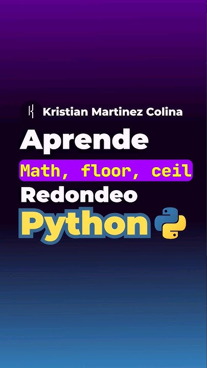Ejercicio de Python para aprender a programar en Python, como redondear en Python #pythonespañol ...