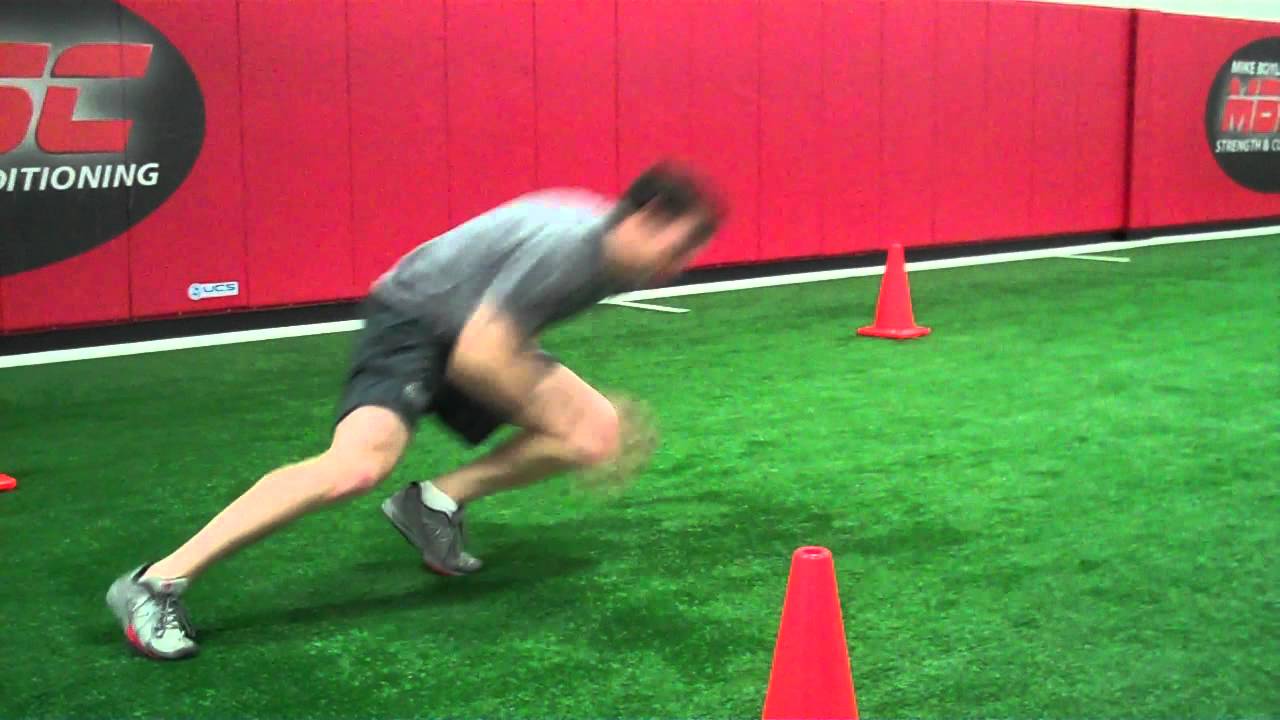 MBSC NFL Combine Class of 2012 - 5-10-5 Pro Agility Shuttle - YouTube