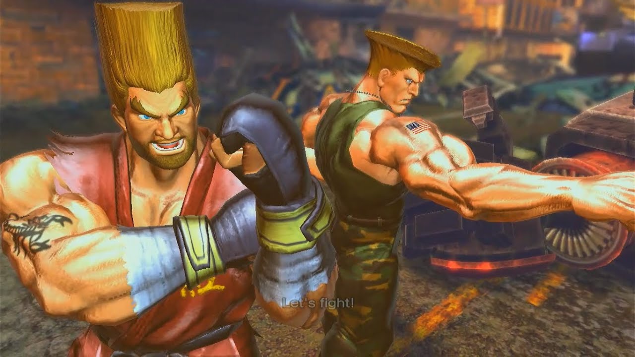 Street Fighter X Tekken Paul and Guile request - YouTube