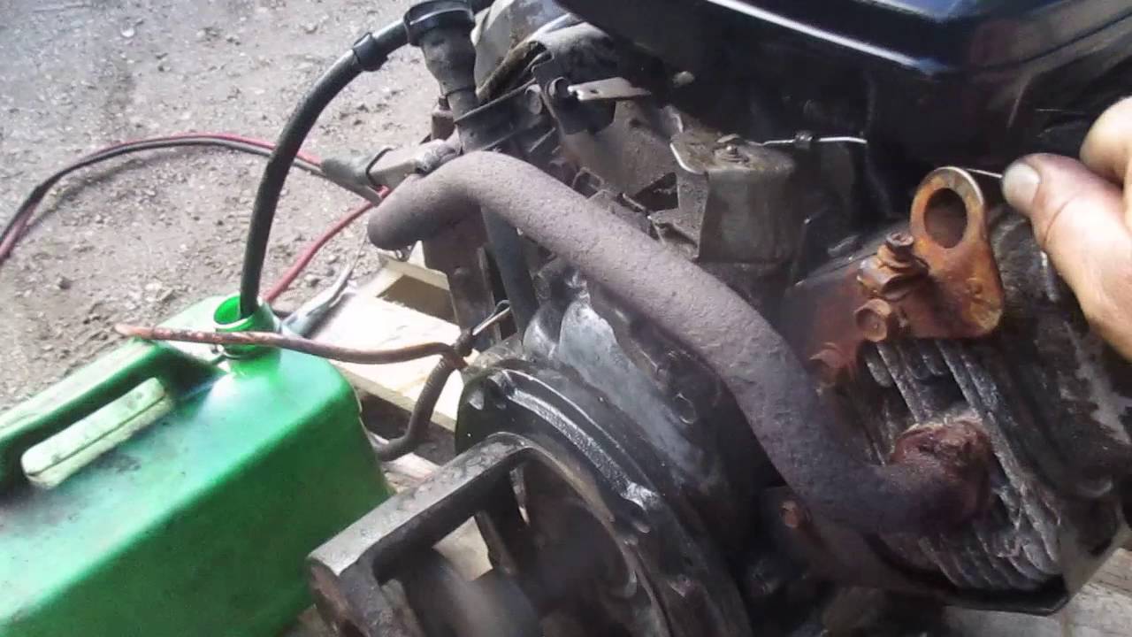 BRIGGS & STRATTON VANGUARD 16 HP V TWIN ENGINE - YouTube