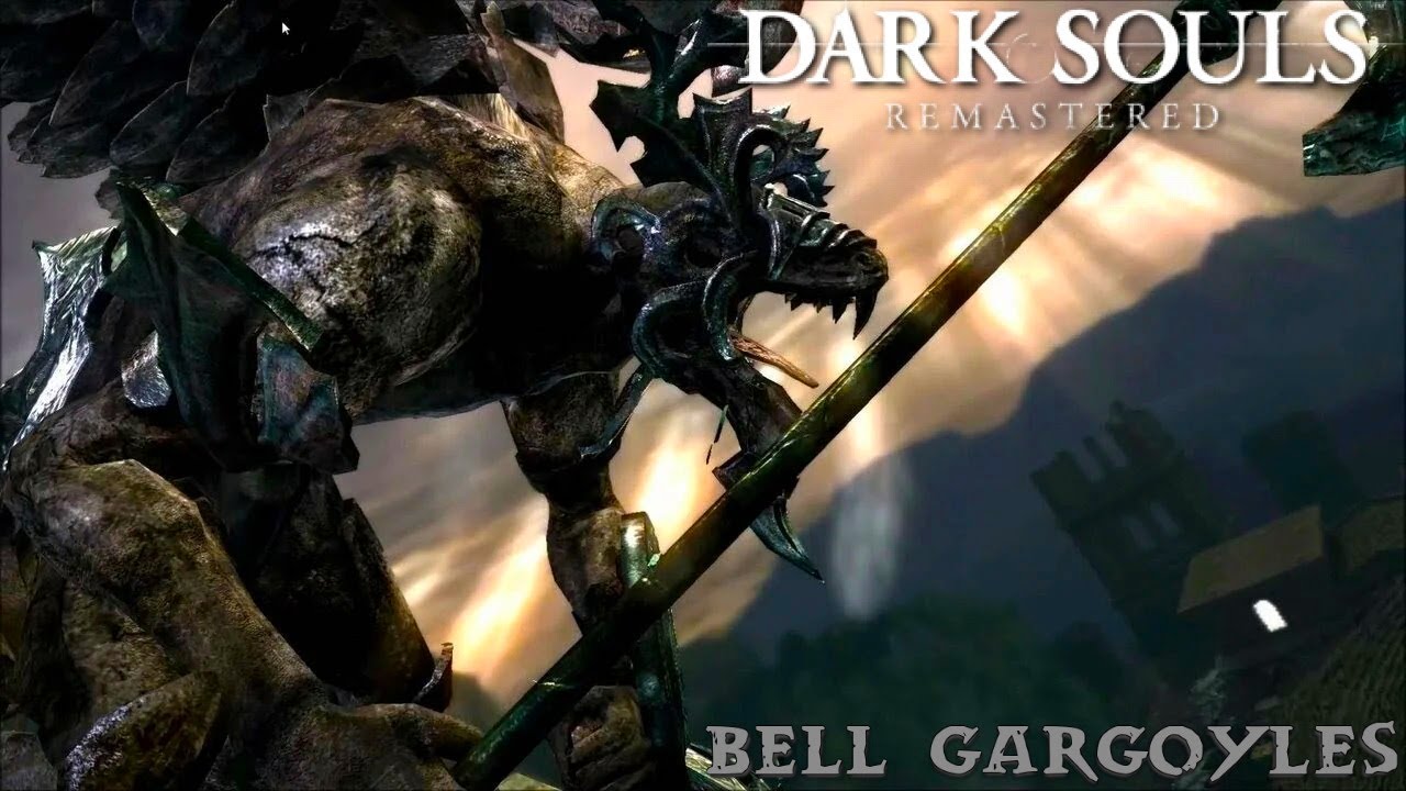BELL GARGOYLES BOSS FIGHT - DARK SOULS REMASTERED FIRST TIME EXPERIENCE ...