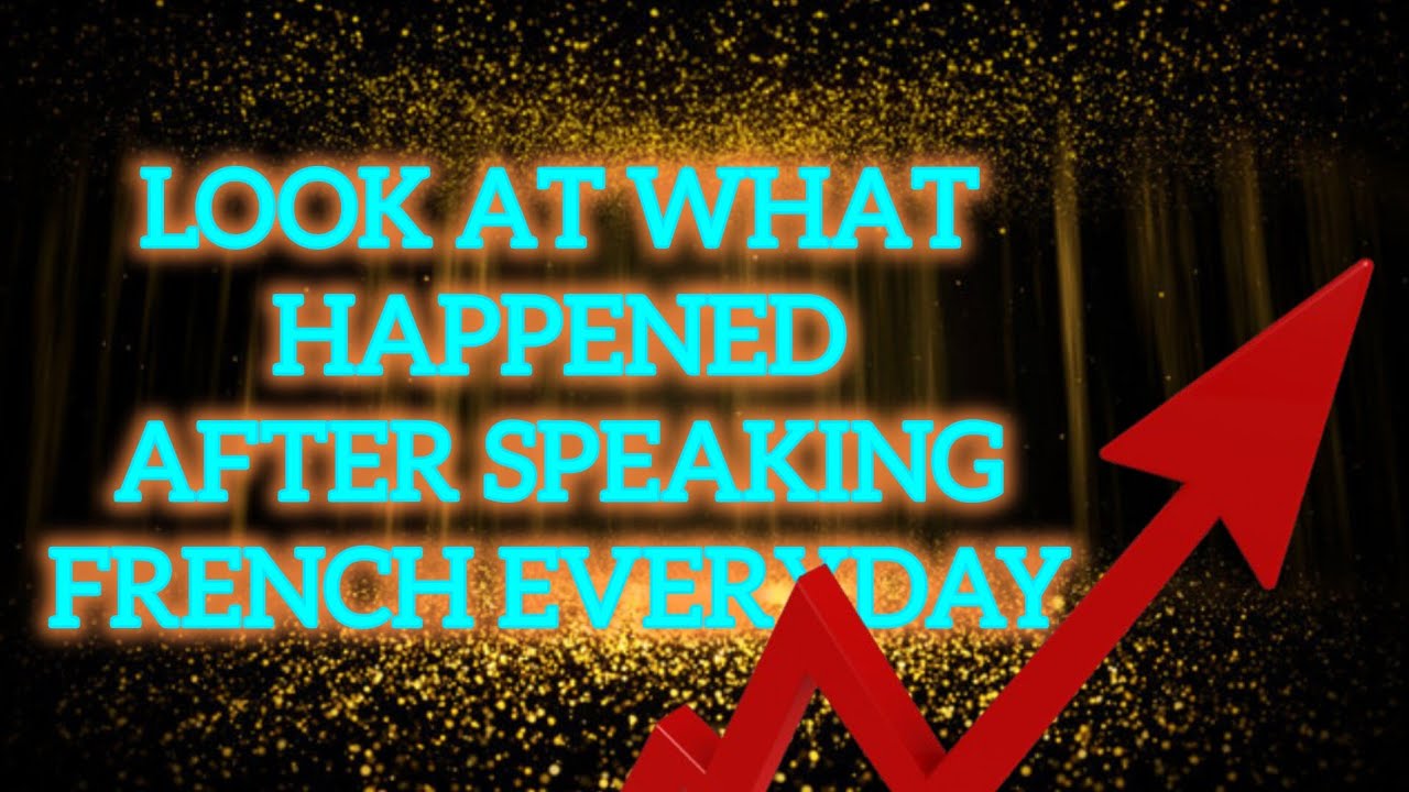 Speaking French after 3.5 years | Becoming more fluent through ...