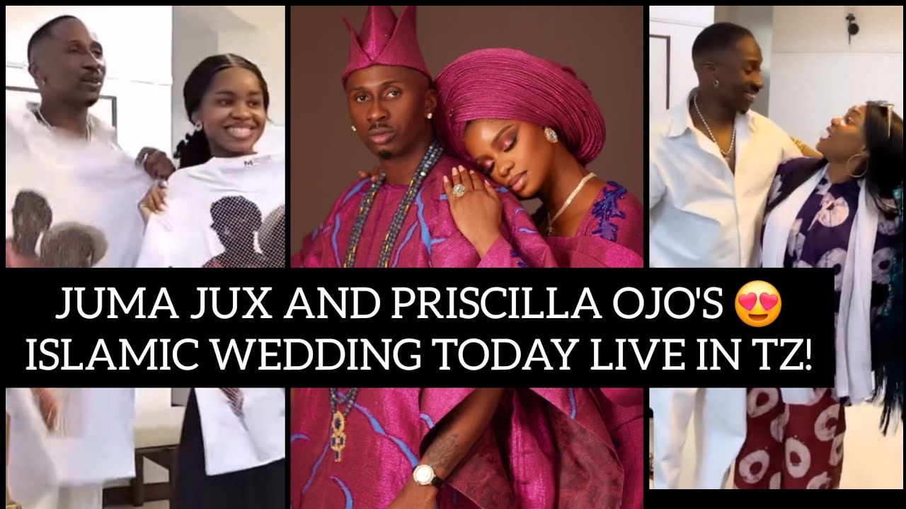 JUX AND PRISCY'S WEDDING IS TODAY LIVE IN TANZANIA! | IYABOOJO GIFTED ...
