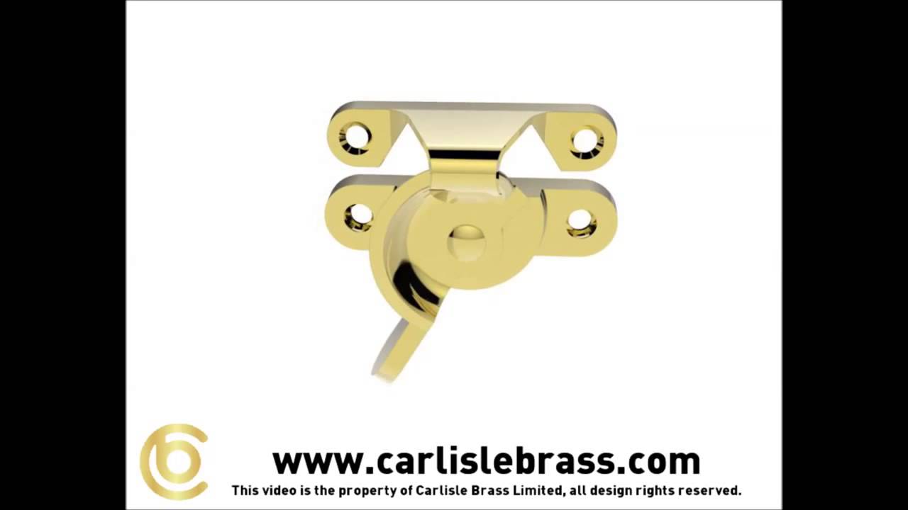 More Door Handles - Carlisle Brass AA40PB Fitch Pattern Sash Fastener ...