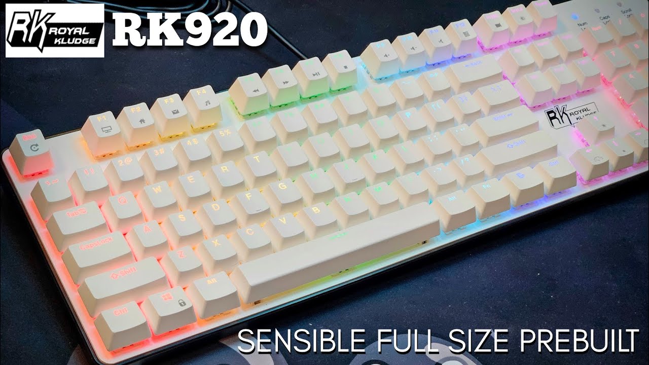 Royal Kludge RK920 Review and Sound Test | A Sensible Full Size ...