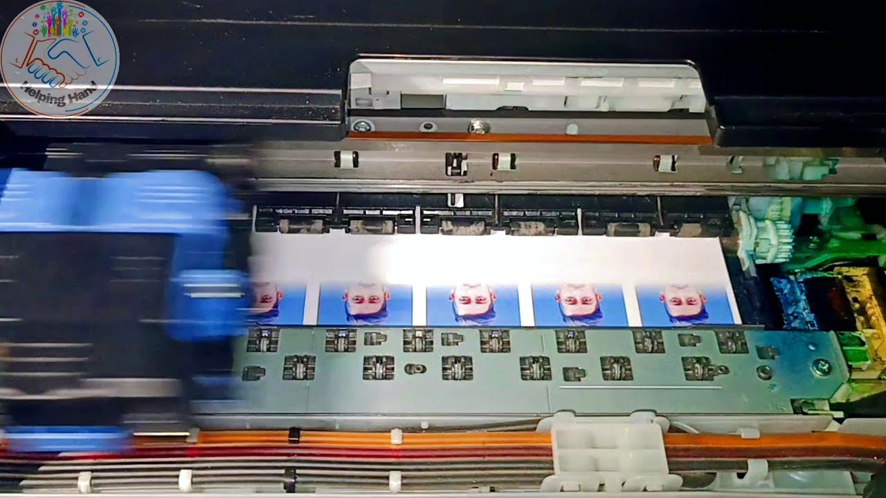 How printer print photo 🤩 fun tech - YouTube
