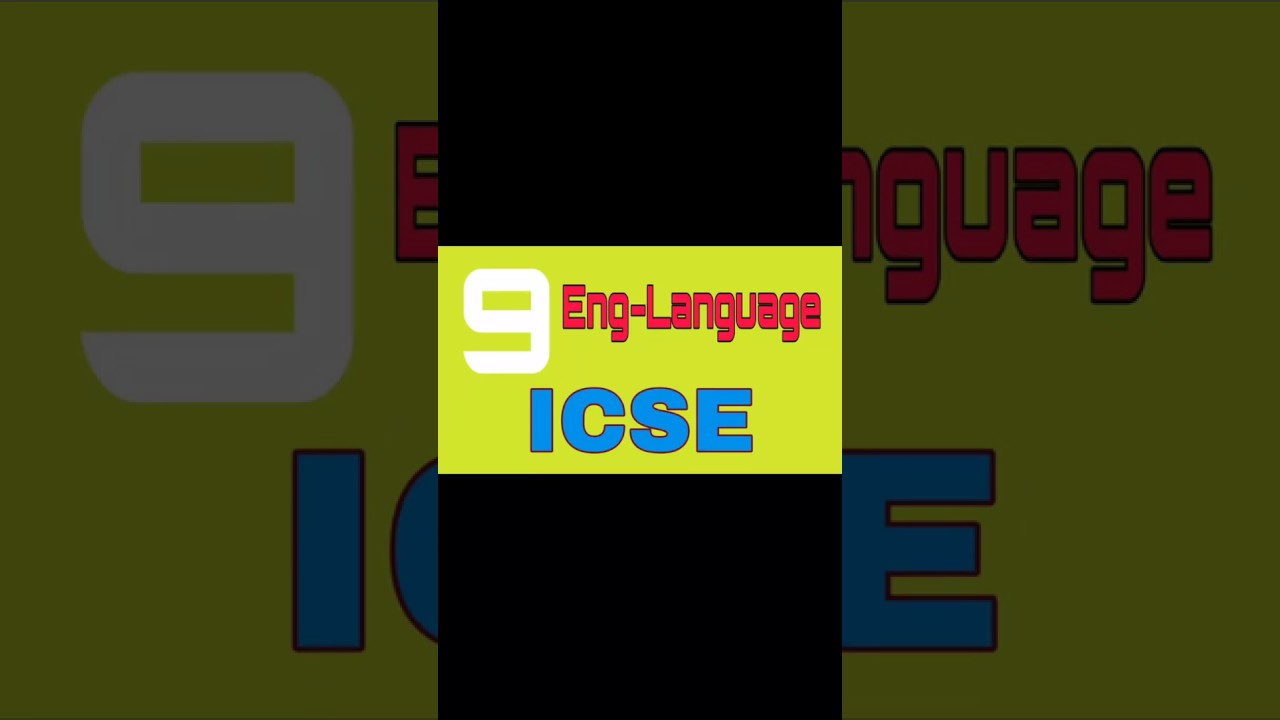 Class 9 ICSE English Language Boards Question Papers YouTube class-9-icse-english-language-boards-question-papers-youtube