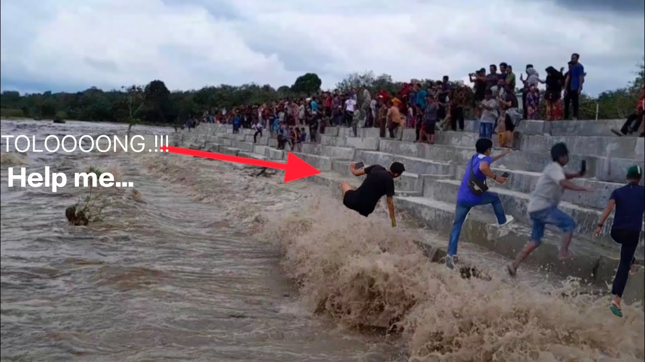 Tsunami River Tidal Waves Seven Ghost ( Tidal Bore ) 21 Desember 2024 ...