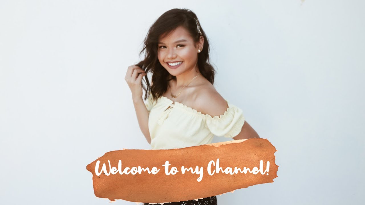 WELCOME TO MY CHANNEL! | ANGEL V. - YouTube
